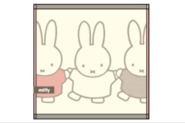 【miffy】【ミッフィー】ミニタオル【手つなぎ】【ウサギ】 【ミッフィーちゃん】【ディック・ブルーナ】【絵本】【アニメ】【タオル】【たおる】【ハンカチ】【ハンドタオル】【雑貨】【グッズ】【かわいい】 ■サイズ・仕様■ ◆サイズ：約W250...
