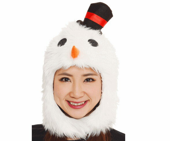 ■説明■ 【グッズ】 もふもふスノーマン【かぶりもの】 【アイテム】【小物】【スノーマン】 【クリスマス】【コスプレ】【コスチューム】 【衣装】【仮装】【かわいい】 ふわふわもふもふのファー素材の雪だるま♪ テディベアの様に目はボタンを縫い...