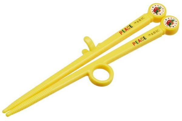 【送料無料】【はらぺこあおむし】ダイカットトレーニング箸【エリックカール】【はらぺこ】【箸】【お箸】【おはし】【オハシ】【トレーニング】【子供】【キッズ】【雑貨】【グッズ】【かわいい】 ■サイズ・仕様■ ◆サイズ：約全長145mm (マスコ...