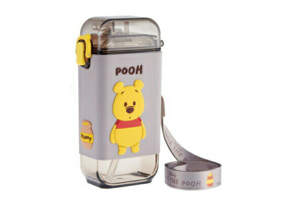 ■サイズ・仕様■ ◆サイズ：本体/約100×62×185mm、ストラップの長さ/約415mm 容量:約450ml ◆素材：本体・キャップ・フタ・ボタン/飽和ポリエステル樹脂 (耐熱温度 100度) ロック/ポリプロピレン (耐熱温度 120...