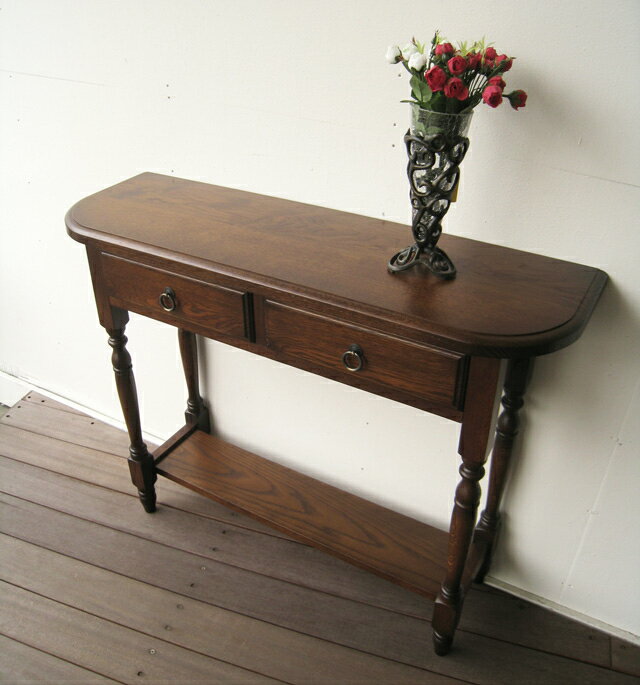 商品詳細情報 ◆サイズ 　幅90×奥行28×高さ70cm 引出内寸：幅28.5×奥行15×高さ8cm ◆材質 　ナラ無垢材 ◆備考 　 ※在庫切れの場合もございますで、お急ぎの方は 在庫の確認をお願い致します。在庫がない場合は 次回仕上がり...