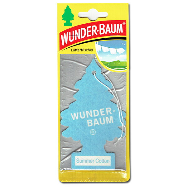商品詳細商品名 WUNDER-BAUM AirFreshenerワンダーバウム エアフレッシュナー 説明 エアフレッシュナーの定番、Little Trees（リトルツリー）のヨーロッパ限定版。 日本では入手困難な「WUNDER-BAUM（ワ...