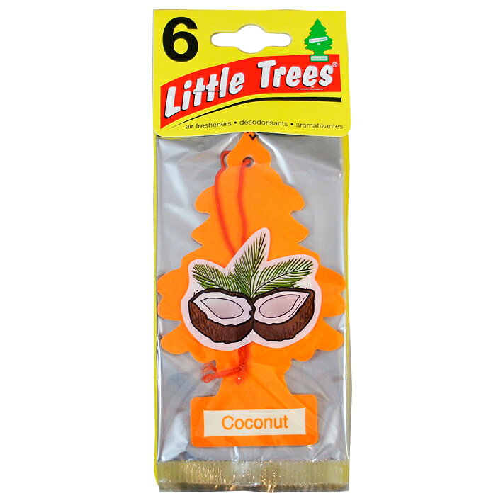 商品詳細商品名 Little Trees Air Freshener 6pacリトルツリーエアフレッシュナー 6枚組 説明エアフレッシュナーの定番、Little Trees（リトルツリー）!! 香りの持続力が特徴で、外袋をすべて外さず、上部...