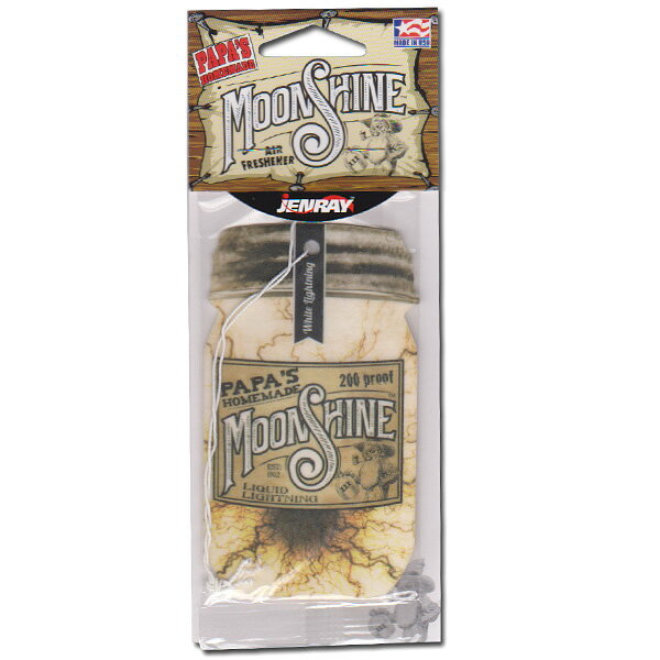 商品詳細商品名 Moonshine Air Freshenerムーンシャイン エアフレッシュナー 説明 密造酒をイメージしたムーンシャインエアフレッシュナー。 クールなデザインがカッコイイ！ 吊り下げ用の紐がついているので、設置も簡単。 イ...