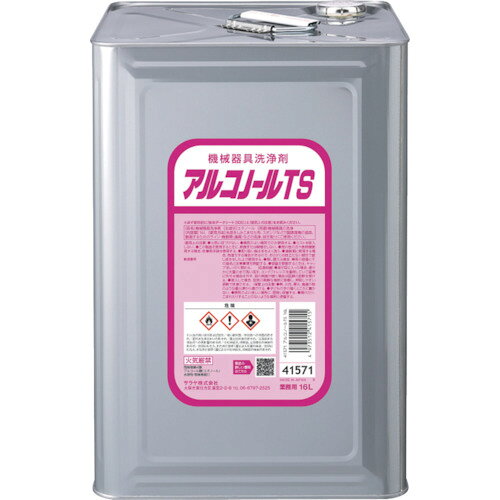 ★特徴★ 揮発性成分で構成されているため、使用後に残留しません。 ★用途★ 製造現場の部品やライン機器類などの洗浄ふき取り。各種製品の最終工程における清拭作業に。 ★商品スペック★ 仕様・規格 容量(L)：16 幅(mm)：238 奥行(m...