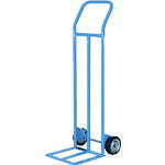 ★特徴★ 頑丈な二輪台車です。 ★用途★ 工場・物流倉庫・店舗・オフィス内 ★商品スペック★ 仕様・規格 均等荷重(kg)：150 全長(mm)：1220 幅(mm)：350 奥行(mm)：300 高さ(mm)：1220 車輪径(mm)：1...