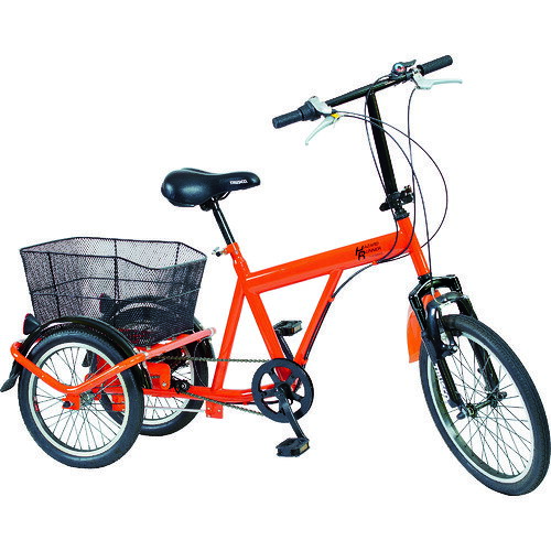 ★特徴★ パンクしない。空気入れ不要の構内移動などに最適なノーパンク三輪自転車です。三輪車は転倒の恐れが少なく、構内移動の安全対策としても最適です。手元のスイング切替レバーで車体を左右に揺らすことができ、カーブもスムーズに曲がれます。パーツ...