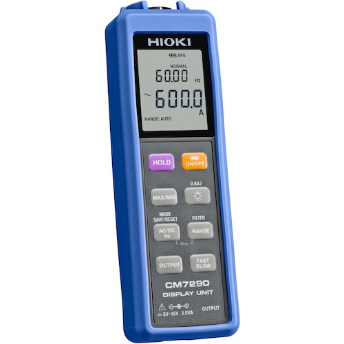 ★特徴★ HIOKI PL14出力コネクタを持つカレントセンサをつなげて使用する製品です。出力時の測定値と出力レートの同時表示や、現在の測定値と最大値の同時表示などデュアルディスプレイに対応しています。オプションの出力コードで波形や実効値な...