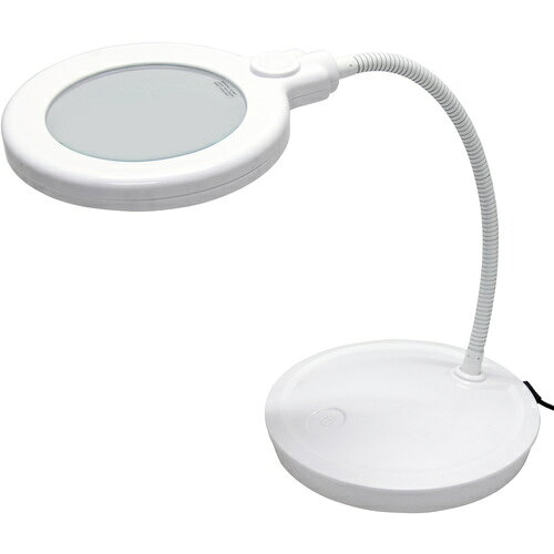 ★特徴★ アダプターを使用してコンセントから給電可能です。バッテリー（単3電池4個）での使用、USB接続でパソコンからの給電も可能です。3段階調光センサー式で、明るさの調整ができます。100mm光学ガラスレンズを搭載しています。24個のLE...