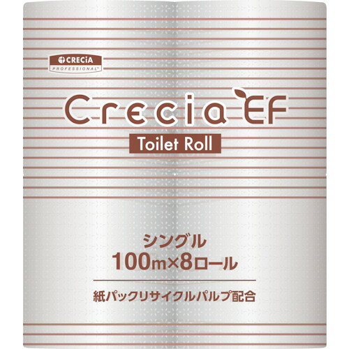 ★特徴★ 当社独自の製法でバージンパルプ同様のやわらかな肌ざわりを実現しながらも、環境に配慮した製品です。 ★商品スペック★ 仕様・規格 タイプ：シングル 幅(mm)：114 長さ(m)：100 ケース入数：64ロール シートサイズ(mm)...