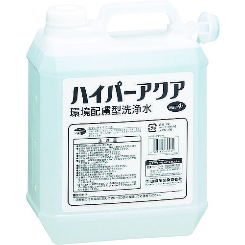 ★特徴★ 界面活性剤不使用の強アルカリタイプの環境配慮型洗浄剤です。無臭で洗浄による泡立ちもなく作業性に優れています。汚れに応じて20?100倍で使用します。 ★用途★ 厨房・工場などでの油汚れの洗浄。 ★商品スペック★ 仕様・規格 容量(...