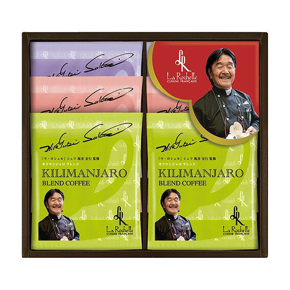 内容/ドリップコーヒーキリマンジャロブレンド:7g×2・ドリップコーヒーブラジルブレンド:7g×2・ドリップコーヒーモカブレンド:7g×2 賞味期限:常温2年