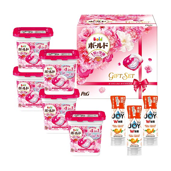 内容/ボールドジェルボール:11個×5・除菌ジョイコンパクト逆さボトルオレンジ:290ml×3