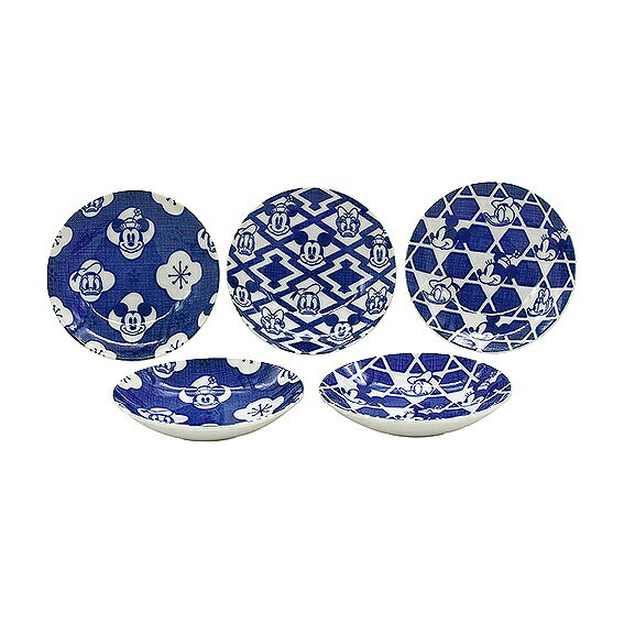 内容/φ13×2.5cm×5 材質/磁器