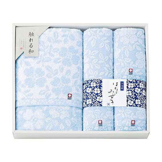内容/バスタオル:60×120cm×1・フェイスタオル:34×80cm×1・ウォッシュタオル:34×35cm×2 材質/綿100%