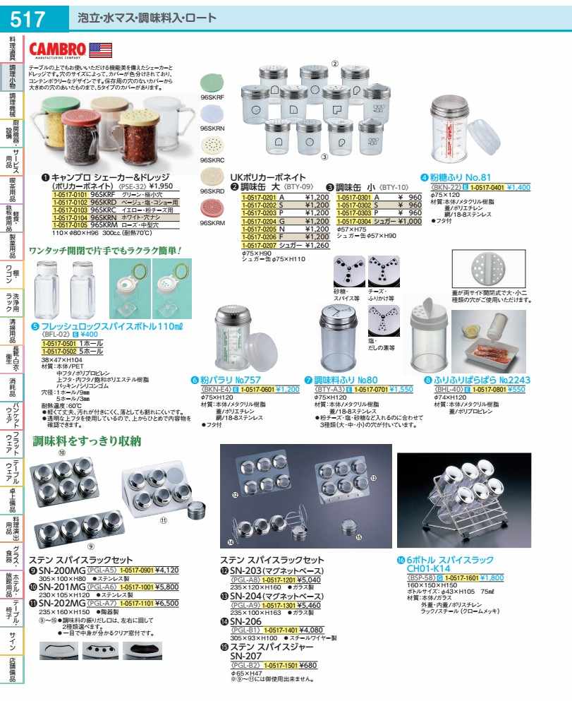 ●間口×奥行×高さ(mm):305×100×80●調味料をすっきり収納●調味料の振りだし口は、左右に回して2種類選べます。●一目で中身が分かるクリア窓付です。※ステンレス製