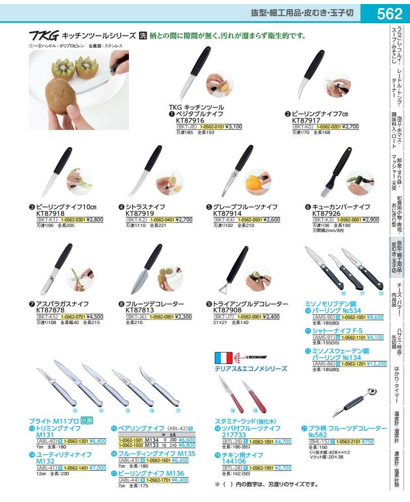 ●全長(mm):230●刃渡(cm):12 ●質量(kg):55●※抗菌加工
