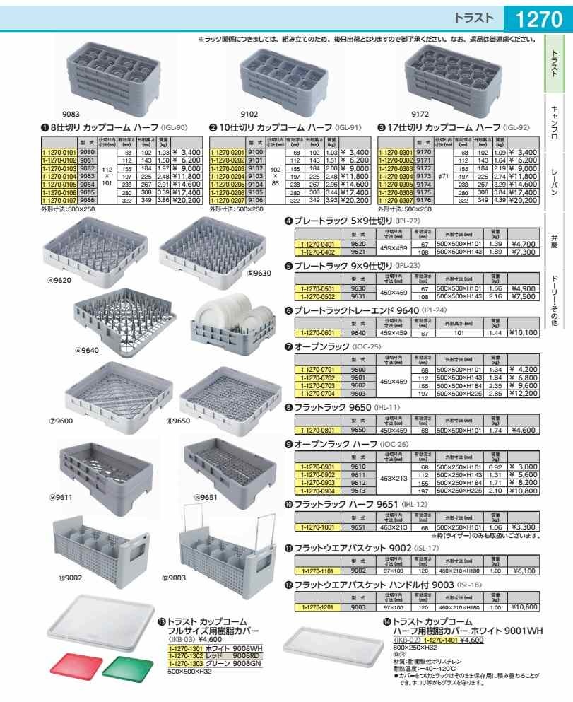 ●幅×奥行×高さ(mm):500×250×267 ●質量(kg):2.91●仕切り内寸法:112×101(mm):●有効深さ(mm):9080/68・9081/112・9082/155・9083/197・9084/238・9085/280・...