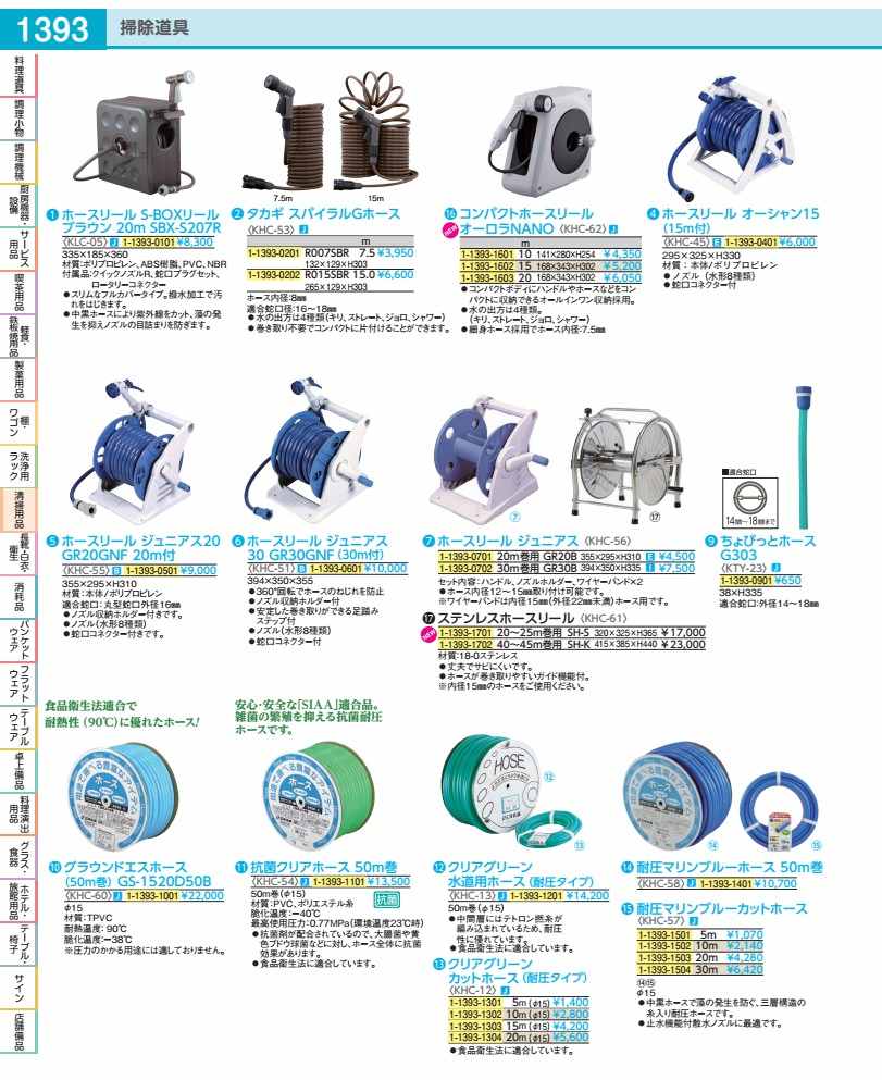 ●内径(mm):×全長m15×20 ブルー ●材質:PVC・ポリエステル糸●日本製●中黒ホースで藻の発生を防ぐ、三層構造の糸入り耐圧ホースです。●中間補強糸が編みこまれた耐圧ホースです。●寒くても柔らかい耐寒性に優れたホースです。●止水機能...