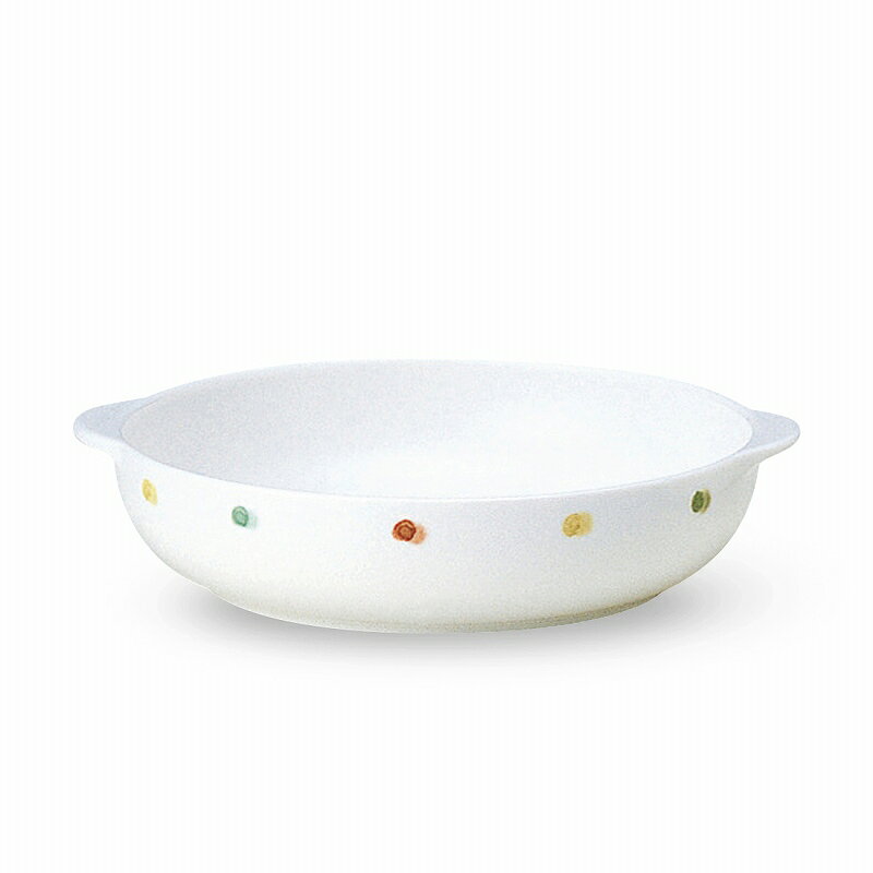 商品情報サイズ長径：170mm 短径：150mm 高さ：38mm材質一般磁器原産国インドネシア補足オーブン 電子レンジ 食洗機対応この商品は NARUMI ナルミ デイプラス グラタン皿(ドット) 17cm 40627-3642RB 中皿 ...