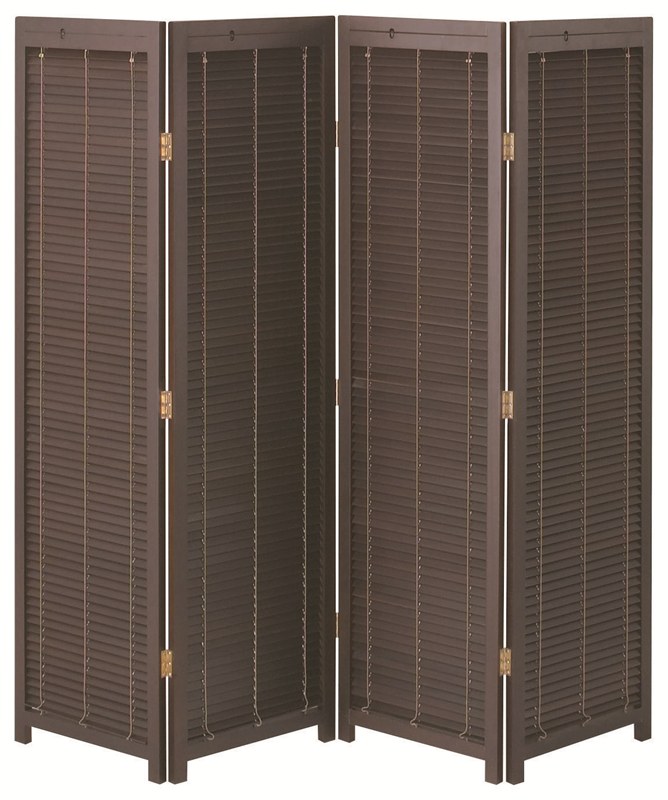 約45×2.5×H172cm4枚 折り畳み時t10cm　※幕部はブラインドのように開閉可能　※丁番は片側に180°開閉可能