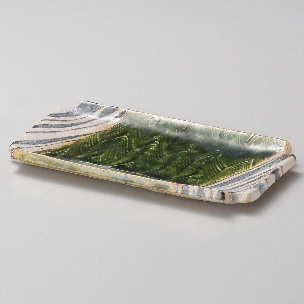 21.5×11.6×2cm 陶器
