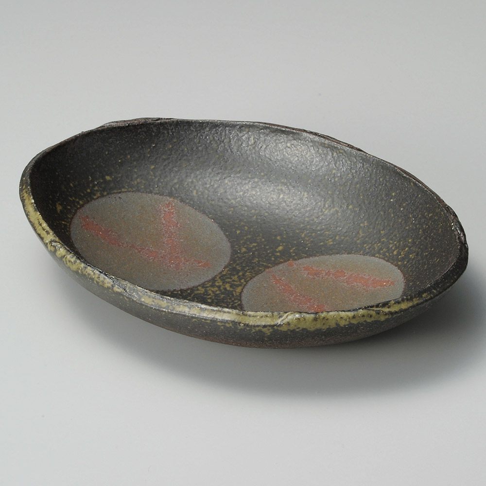 24.5×18.5×4.5cm 陶器