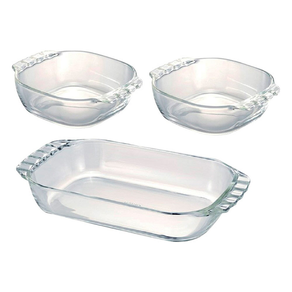 0トースターに収まるサイズの食器です。取っ手は持ちやすいウェーブ形状。電子レンジもオーブンも使えます。副菜や、取り分け用に色々な場面で活躍します。 ※ご注文受付：2026年10月30日AM9:00まで（決済完了必須） ※お届け期間：2026...