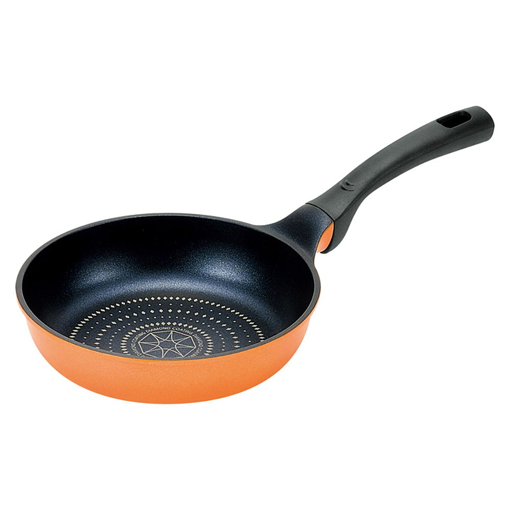 本体はダイキャスト製なので蓄熱性が良く、食材をムラなく仕上げます。内面は摩擦に強く、耐久性に優れたダイヤモンドコーティング。取っ手と本体の接続箇所を滑らかにし、お手入れも楽々。内面オリジナルプリント入り。 ※ご注文受付：2026年10月30...