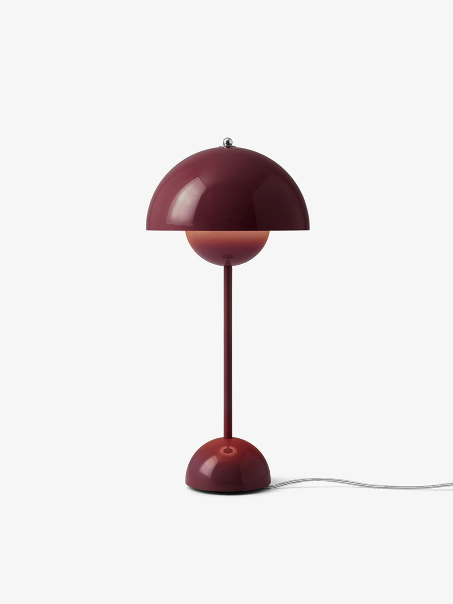 メーカー： &トラディション / アンドトラディション シリーズ名：テーブルライト　FLOWERPOT 【ランプ別売】 （推奨LED電球）一般型LED E26 4.9W 電球色 LDA5L-G （推奨白熱電球）白熱球 E26 40W フロス...