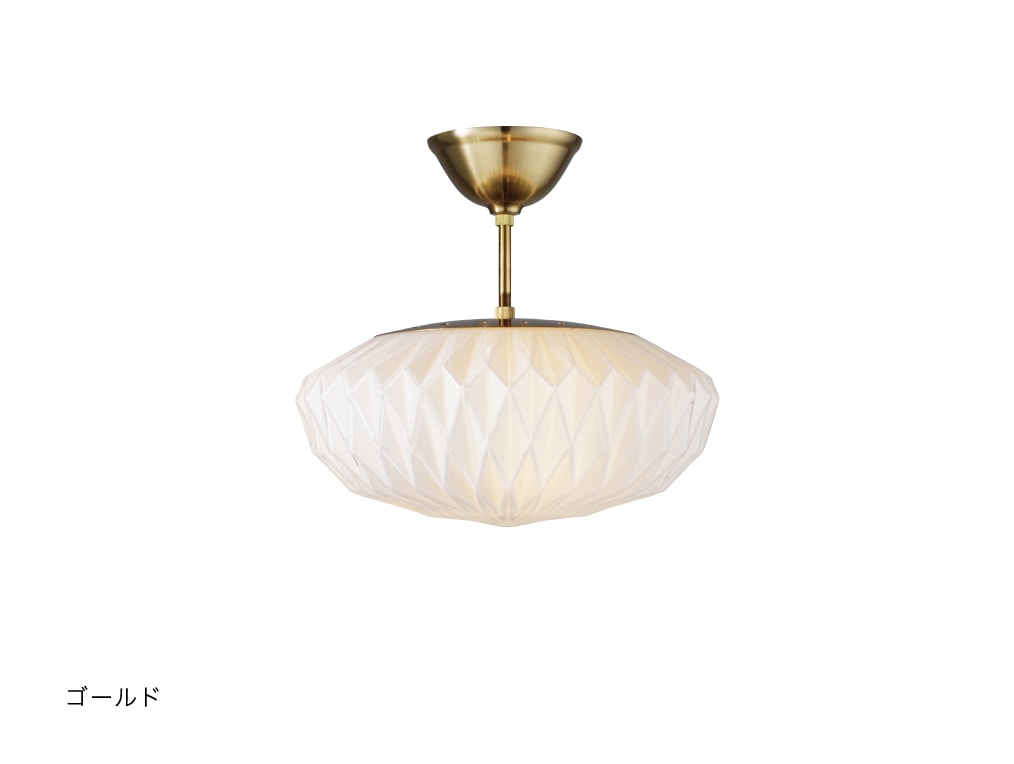 メーカー： 株式会社インターフォルム シリーズ名：Olin オリーン サイズ φ37.5×H33.5cm セード: φ37.5×H19.5cm シーリングカップ: φ14cm 重量 3.6-3.7kg 素材 ガラス、スチール 点灯 壁スイッ...