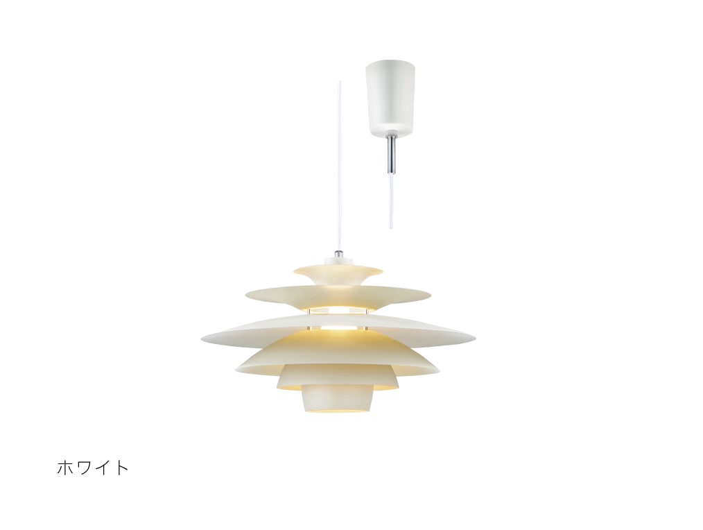 メーカー： 株式会社インターフォルム シリーズ名：Norden ノルデン サイズ φ46×H25cm コード全高:50-130cm 重量 2.6-2.7kg 素材 スチール 点灯 壁スイッチ(点灯→消灯) 電球 別売（E26口金） LED電...