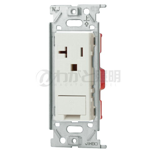 メーカー：JIMBO / 神保電器　　 シリーズ名： ニューマイルドビー／NKシリーズ 埋込コンセント　　　 ※この商品は電気工事士による取付工事が必要です。　資格を有しない一般消費者は、取付・取替工事を行うことは法律上できません。 ※受注...