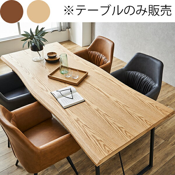 ■Product Details 見栄えの良いダイニングテーブル。2色取り扱い有り。 サイズ 幅200X奥行90X高さ72cm 材質 天板：ウォールナット突板 脚：スチール カラー オーク・ウォールナット 仕様 中国製 発送状態 組立品 シ...