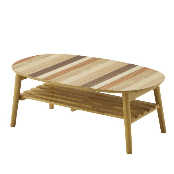 ■Product Details かわいいデザインのセンターテーブルです。 サイズ 本体：幅90×奥行55×高さ35cm 材質 表面材：天板＝突板張り合わせ （メープル・オーク・ウォールナット・マホガニー・チェリー・アッシュ） ウレタン樹脂...