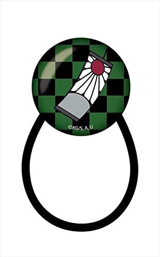 ■商品説明：人気爆発中の鬼滅の刃　日本製ガラスヘアゴムです！ ■サイズ：約H35mm×W35mm×D8mm