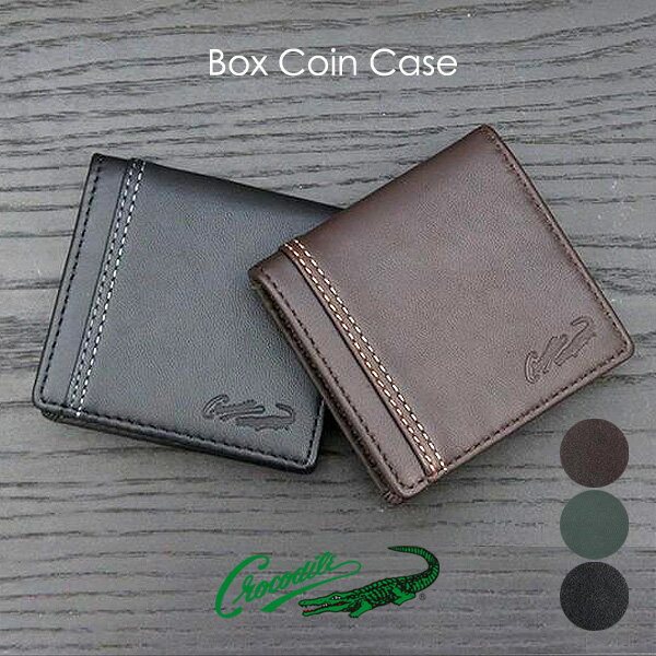 ベーシックで清潔感あふれるシティカジュアル BOX型で取り出しやすいコインケース ロゴマークとサイドのカラーステッチがポイント サイズ：約 W8.2×H7.5×D1.8cm 素　材：羊革 生産国：カンボジア アイテム：財布 コインケース 小...