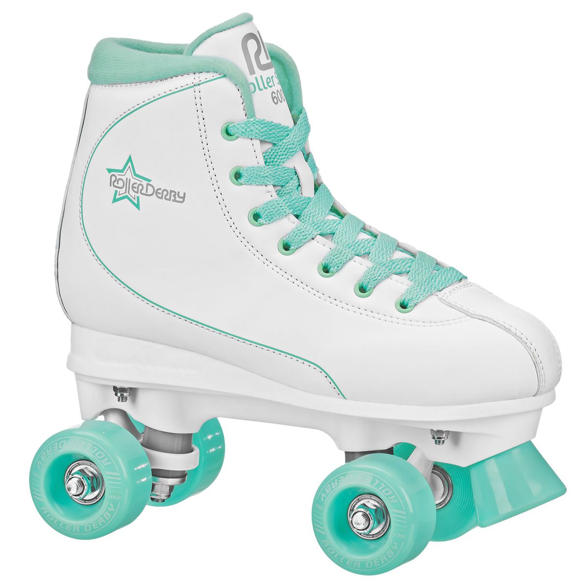 | Roller Derby ローラースター600の女性用ハイトップローラースケートです。RTXプロシャーシはリアルトラックとクッションで正確な回転を実現 56mmウレタンホイールは様々な路面に対応 滑らかな回転のGフォース608ZB（カー...
