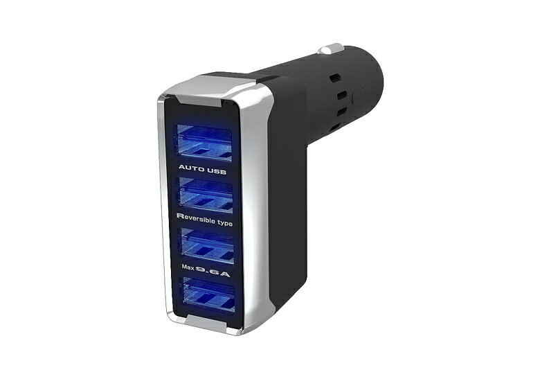 ●車のDCソケットを4ポートのUSB電源に変換。 ●USBコネクタの表も裏も向きを気にせず挿せるリバーシブルUSBポート。 ●自動識別IC搭載で、iPad/iPhone/iPod/スマートフォン/タブレット等を自動的に識別し、最適な電流で急...