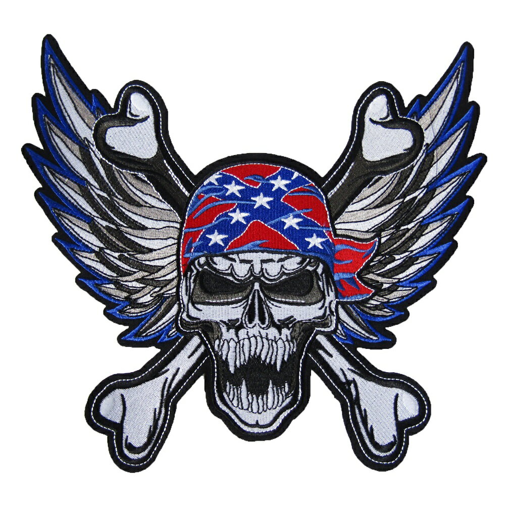 ◇素材:ポリエステル◇サイズ：縦28cm 横26.8cm◇生産国：中国◇アイロンワッペン接着方法：ワッペンを貼りたい場所に置き、薄手のタオルなどを当て布してアイロンを当てます。　アイロンの温度は150℃（中温）で5秒〜15秒押し当てます。　...