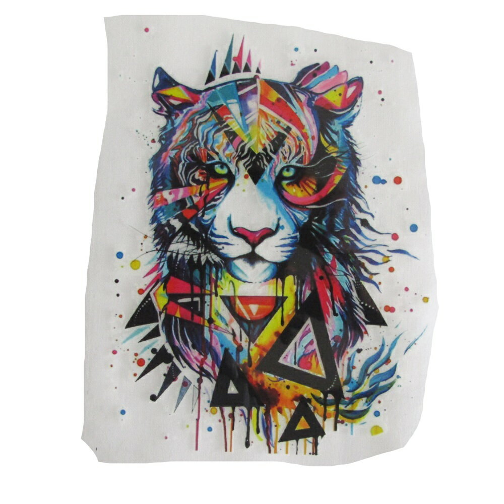 ◇サイズ：縦17cm 横12.5cm◇生産国：中国◇耐熱性のある固めの台の上で、アイロンの温度は150℃（中温）で作業して下さい。◇アイロンは透明フィルムの上を擦らずに全体均等に圧をかける。（1ヶ所15秒ほど）◇透明フィルムが冷めてから剥が...