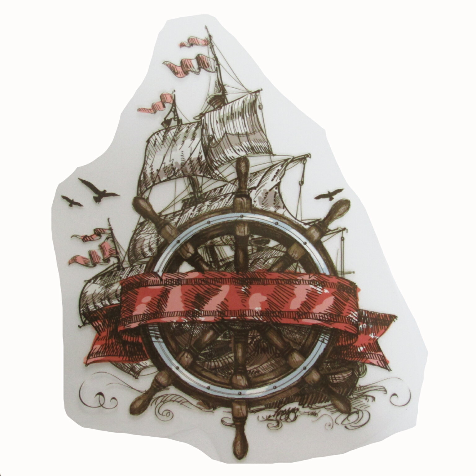 ◇サイズ：縦23.3cm 横18cm◇生産国：中国◇耐熱性のある固めの台の上で、アイロンの温度は150℃（中温）で作業して下さい。◇アイロンは透明フィルムの上を擦らずに全体均等に圧をかける。（1ヶ所15秒ほど）◇透明フィルムが冷めてから剥が...