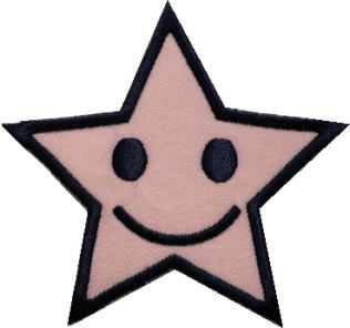 　　　　　　ワッペンサイズ 　　　　　　たて 約 8.0 cm 　　　　　　よこ　約 8.0 cm 刺しゅうワッペン （アイロン接着タイプ）　