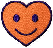 　　　　　　ワッペンサイズ 　　　　　　たて 約 3.2 cm 　　　　　　よこ　約 3.5 cm 刺しゅうワッペン （アイロン接着タイプ）　