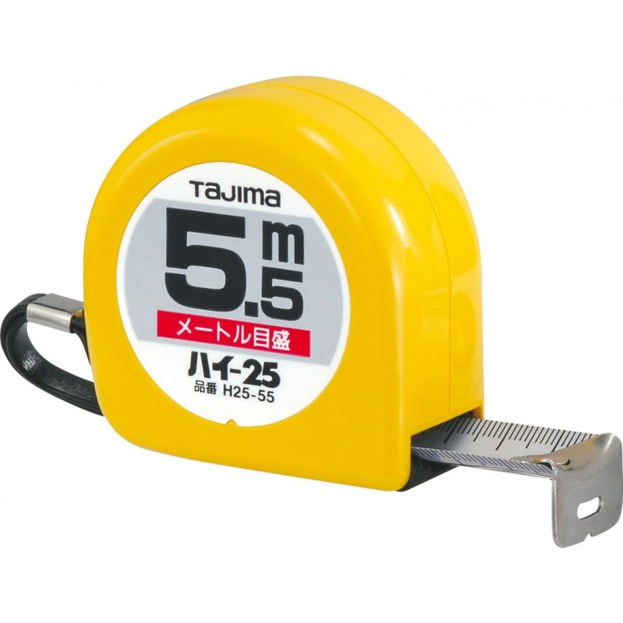 商品情報商品サイズ幅65 ×高さ72 ×奥行き40mm重量280g機能・特徴スピーディな測定ができる、スタンダードタイプです。0点補正移動爪です。ショックアブソーバー付です。仕様●目盛仕様：メートル目盛、JIS1級、両面目盛。●テープ幅：2...