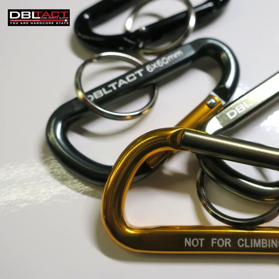 DBLTACT アルミ カラビナ 6ミリ 作業工具 墜落制止用器具 DT-AK-06 DBLTACT アルミ カラビナ 6ミリ 作業工具 墜落制止用器具 DT-AK-06 ダブルタクト　アルミカラビナ6ミリ 5