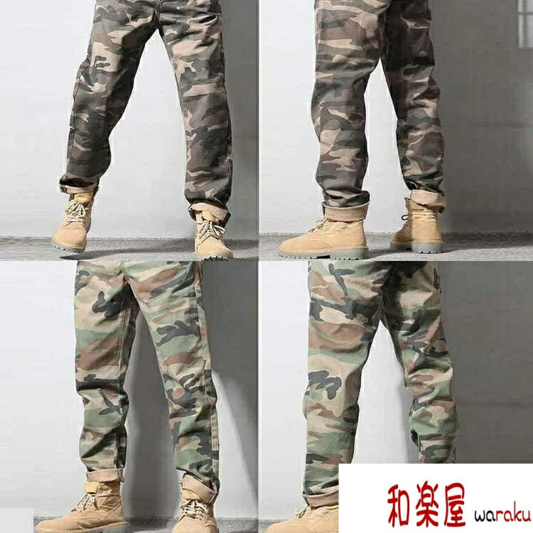 通気性優れる100％綿素材でできたオールシーズンご愛用頂けるカーゴパンツです。おしゃれなカモフラージュ柄！ポケットは深さもあり財布が落ちたりする心配もなく、シンプルなデザインでヒップ周りをすっきり見せてくれますサイズ展開もM-3XLと豊富な...