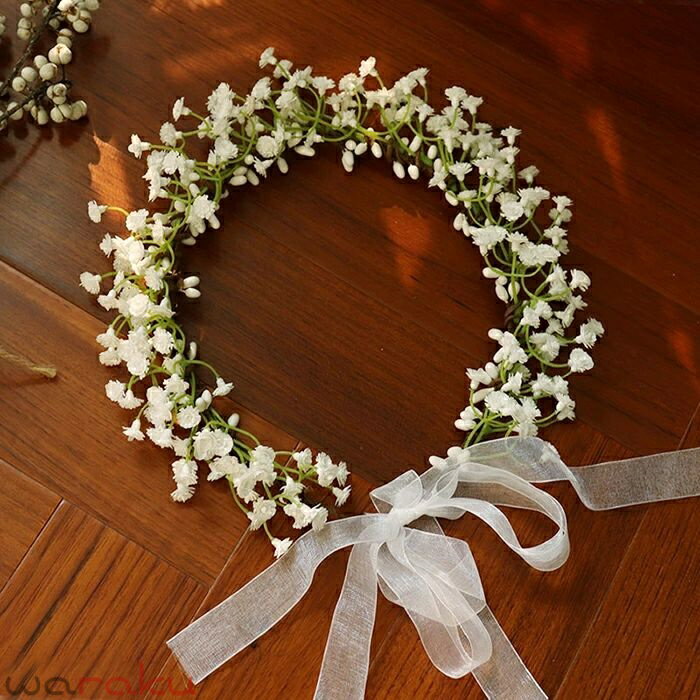 ☆パステルカラーが美しい花冠！☆一生に一度のイベントに花を添えます！☆ゴージャス！でも控えめで絶妙な大きさ！☆シンプルでドレスデザインを邪魔しないのでコーディネートしやすいです。☆結婚式はもちろん、二次会やイベントで大活躍！◆商品内容：花冠...