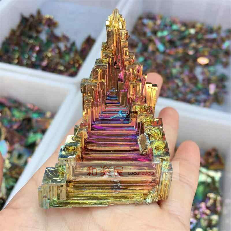 ・水晶種別: 白水晶・形状: 水晶クラスター・カラー: レインボー・サイズ展開（重量）: 5-10g、10-20g、20-40g、40-60g、60-80g、80-110g、110-150g、150-200g、200-260g、260-36...