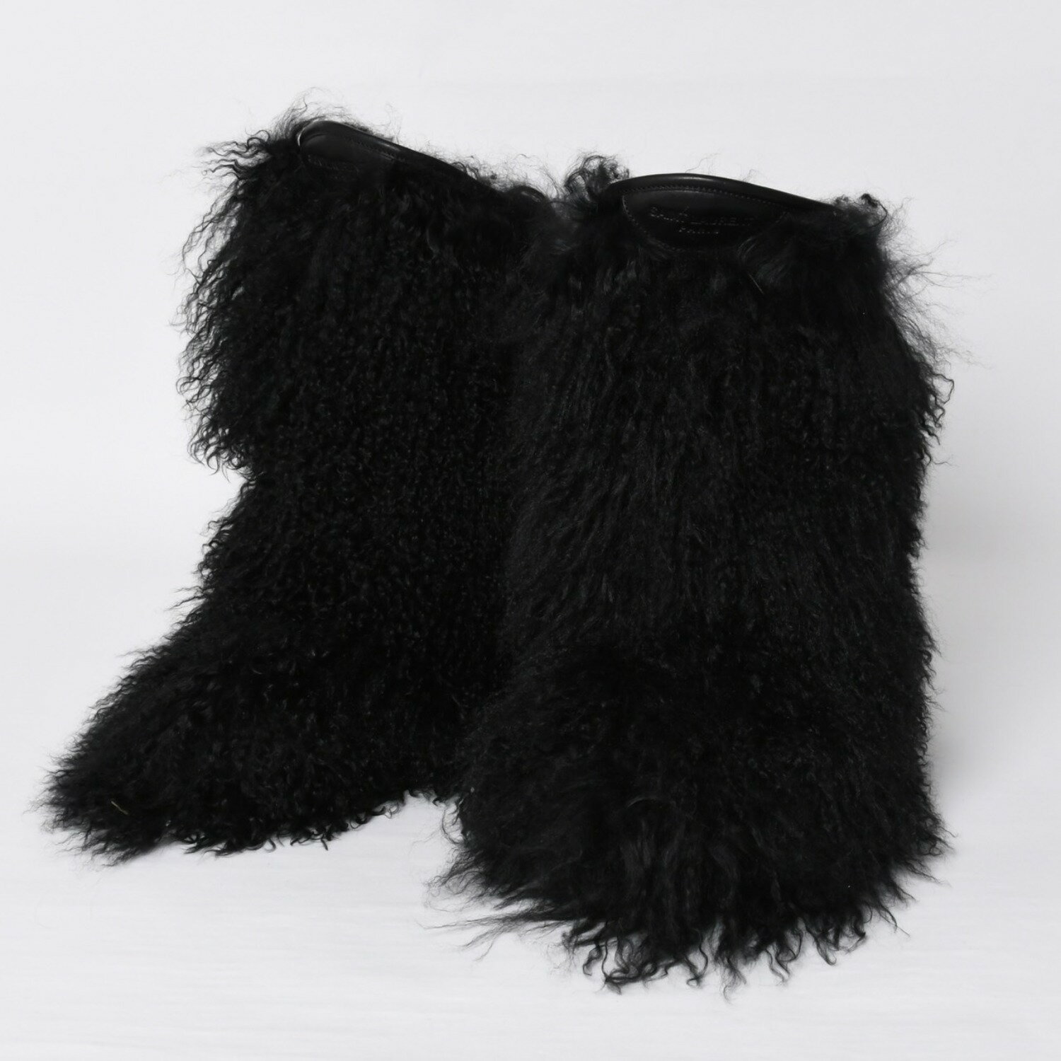 商品詳細 【商品名】 SAINT LAURENT サンローラン ファーブーツ ブラック OS 529242 Furry Mongolian Lamb Ankle Boots サイズ36 美品 中古 4b014136 【アイテム】 ブーツ【カ...